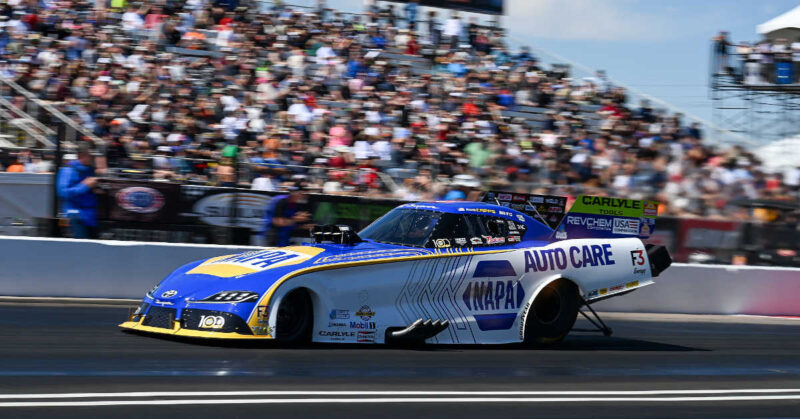 Capps Walks Away from Violent Crash in Opening Round at NHRA Arizona ...