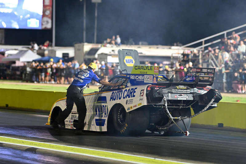 Ron Capps Scores Runner-Up Finish at Texas NHRA Countdown Event » NAPA Blog